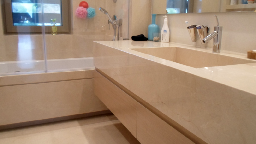 BATHROOMS - Marble Olympos